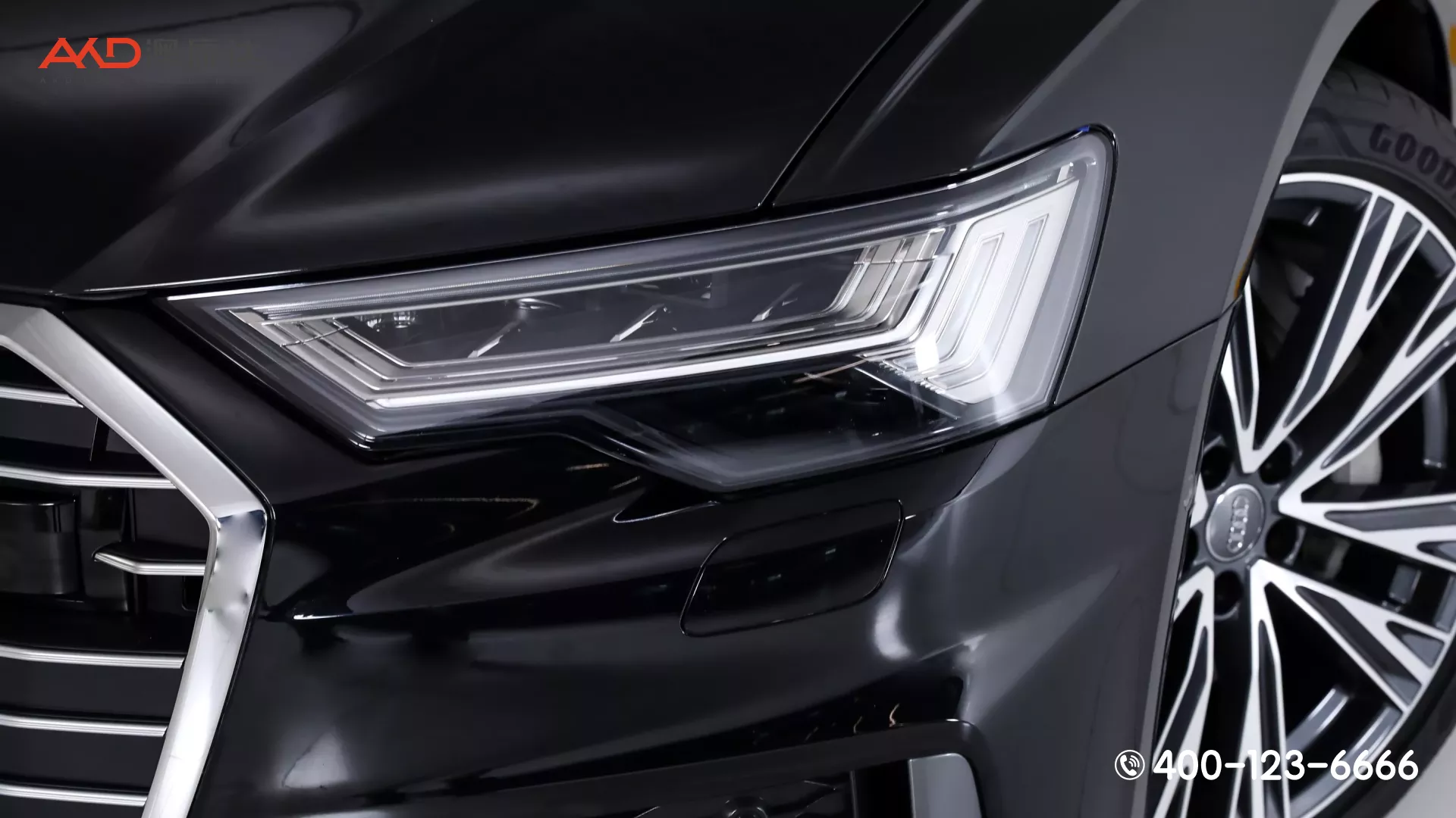 2021款奥迪A6L，车身外观、胎铃、后尾箱图片澳康达名车广场