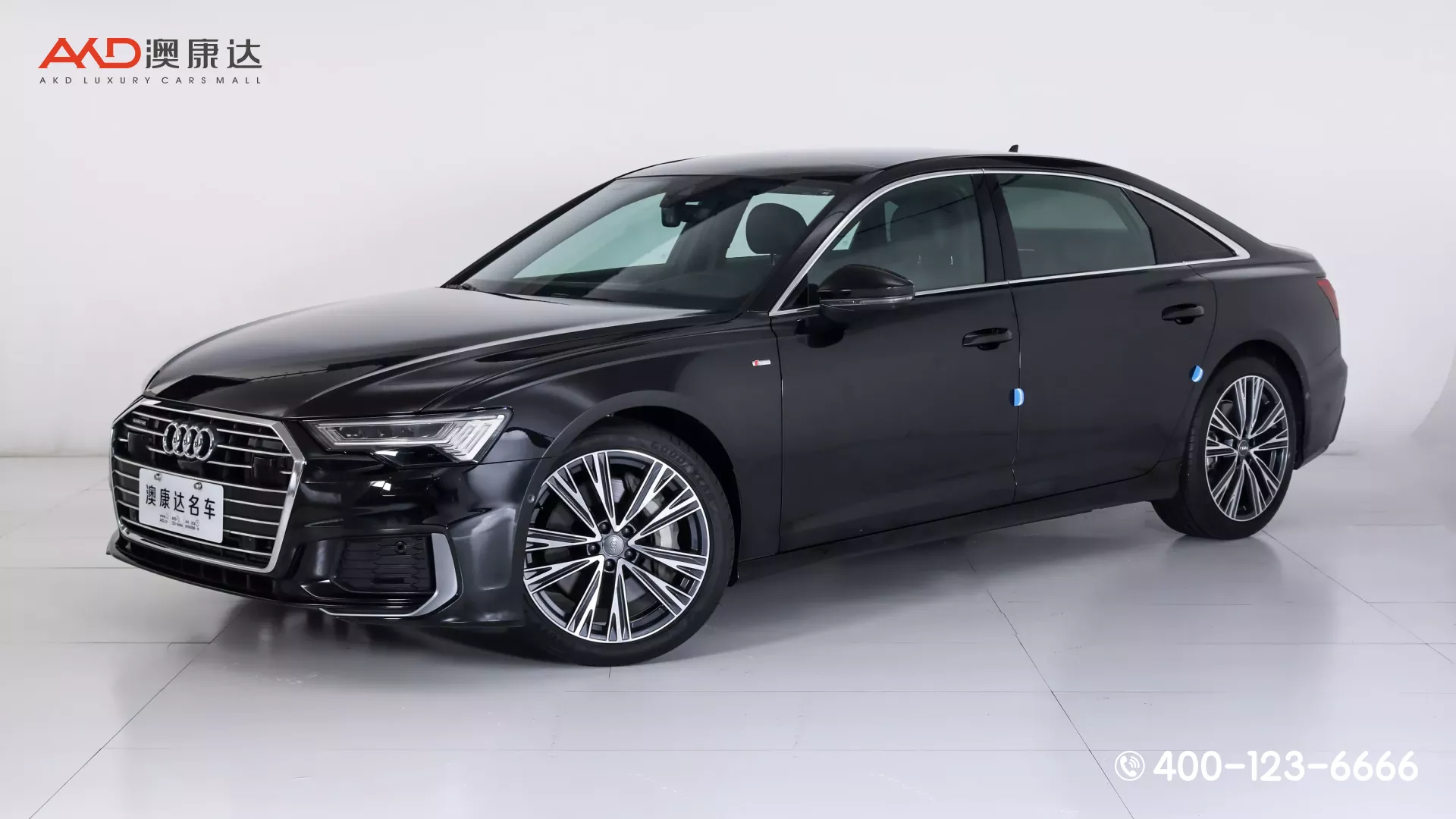 2021款奥迪A6L，车身外观、胎铃、后尾箱图片澳康达名车广场