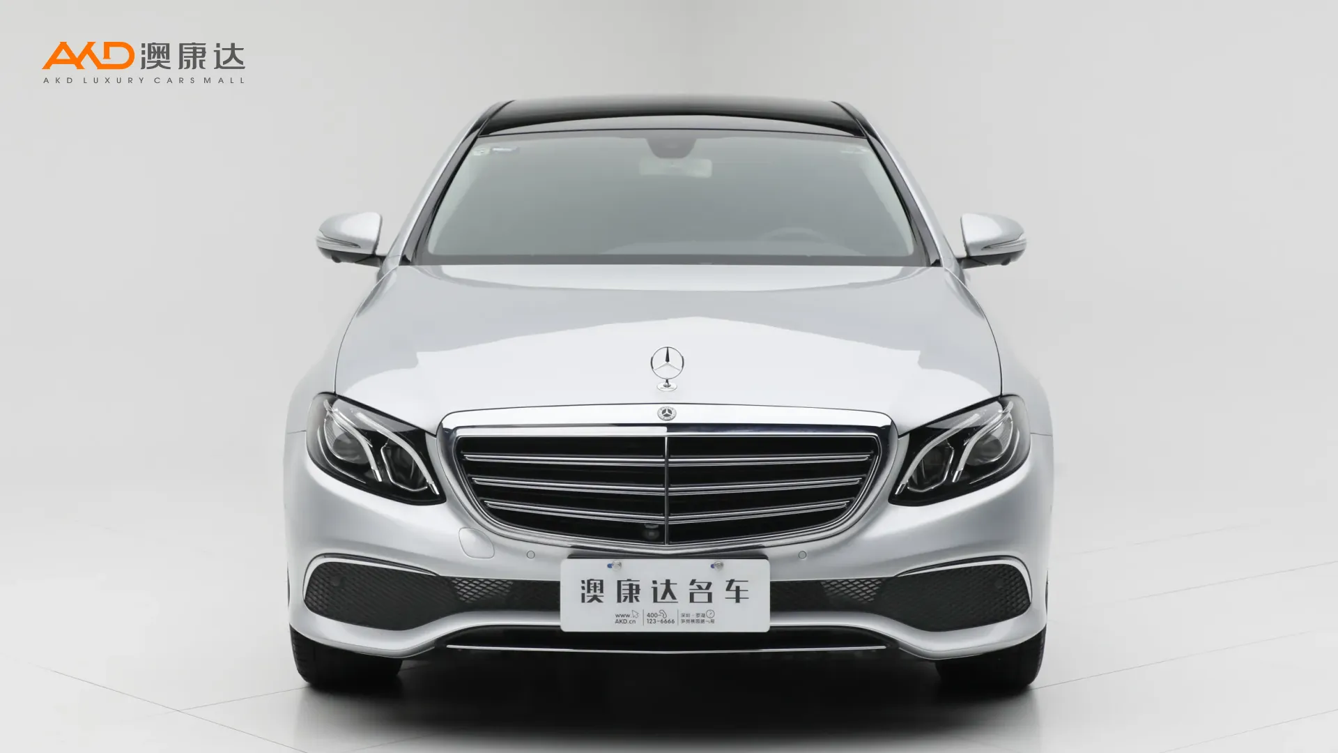 2018款奔驰E300L，车身外观、胎铃、后尾箱图片澳康达名车广场