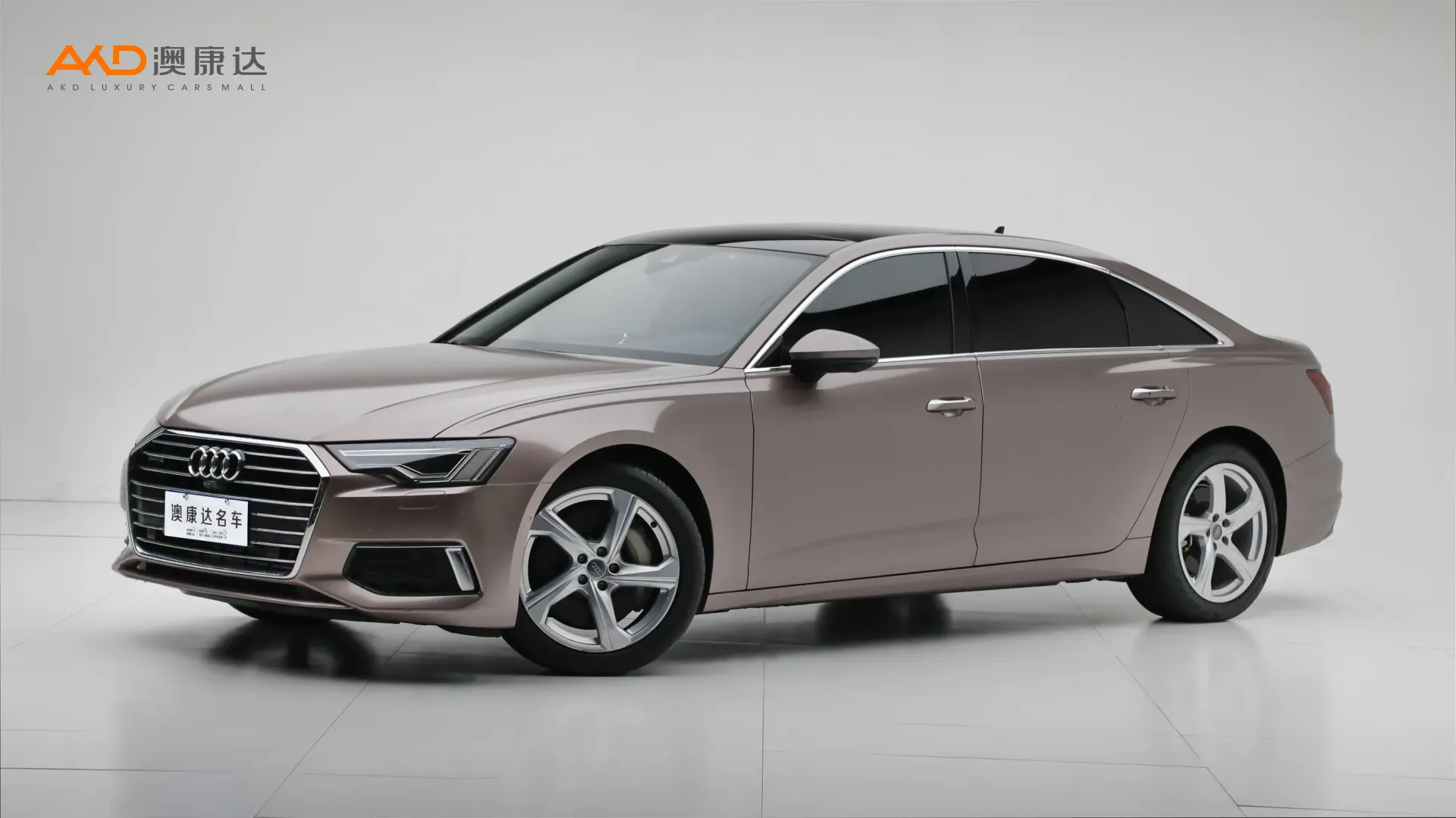 2021款奥迪A6L，车身外观、胎铃、后尾箱图片澳康达名车广场