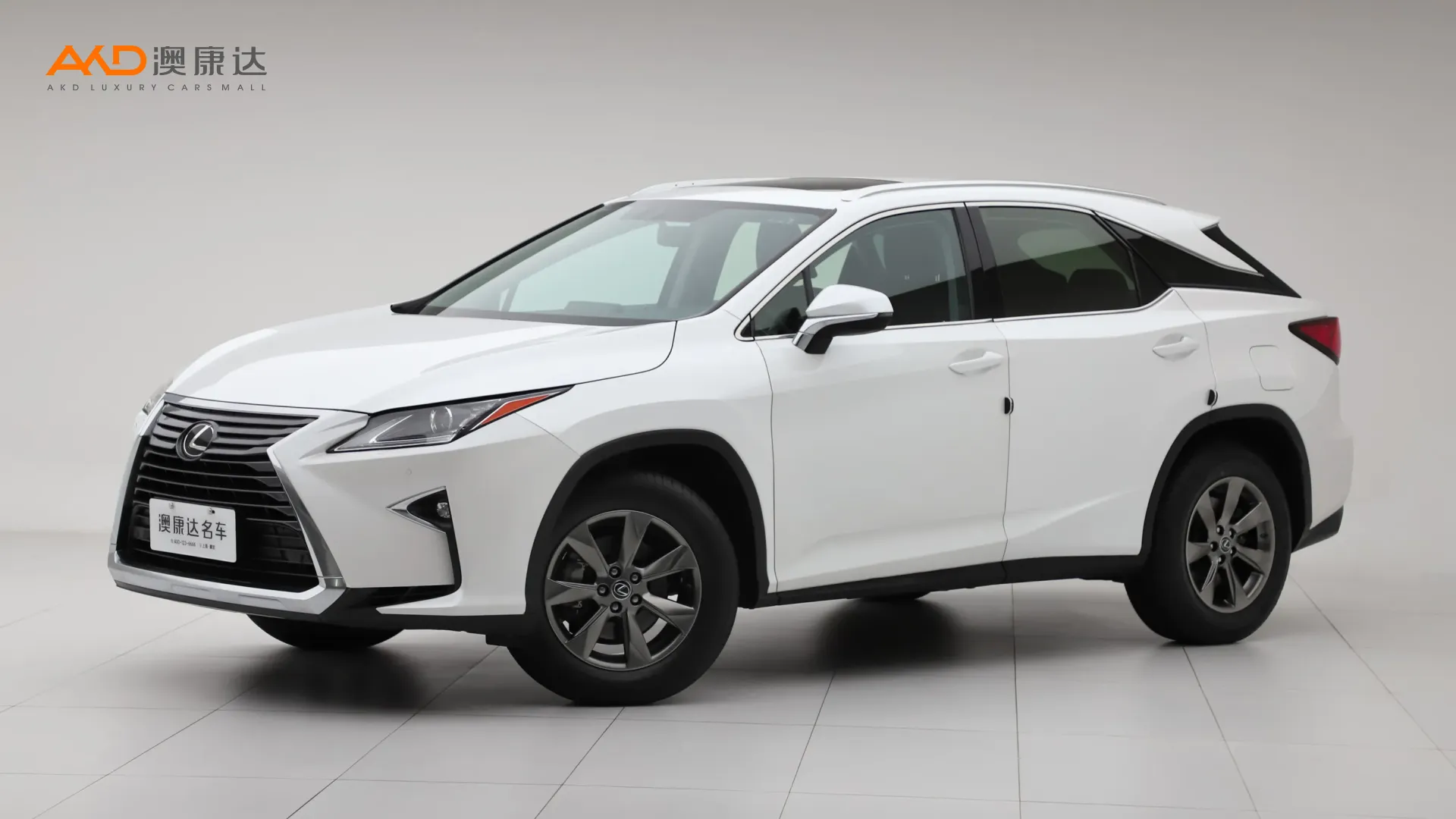 2016款雷克萨斯RX300，车身外观、胎铃、后尾箱图片澳康达名车广场