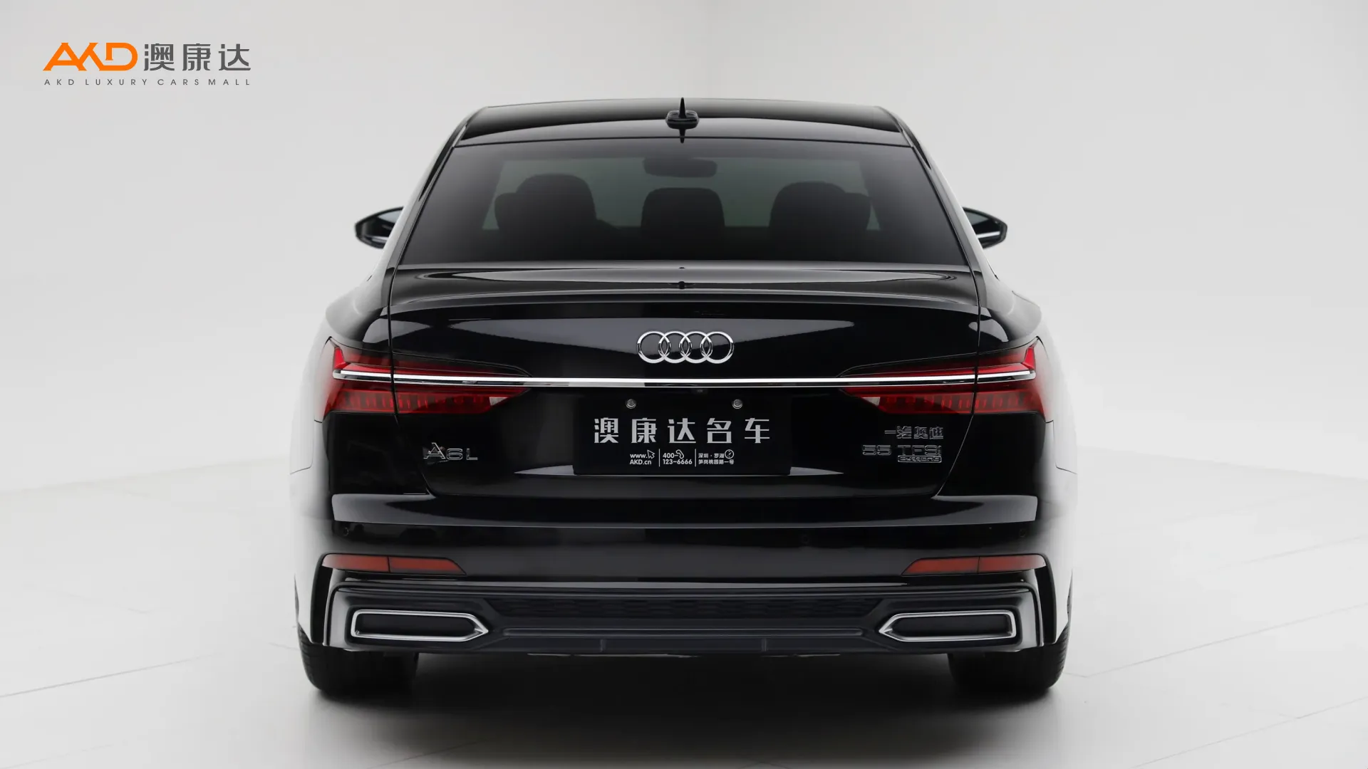 2021款奥迪A6L，车身外观、胎铃、后尾箱图片澳康达名车广场