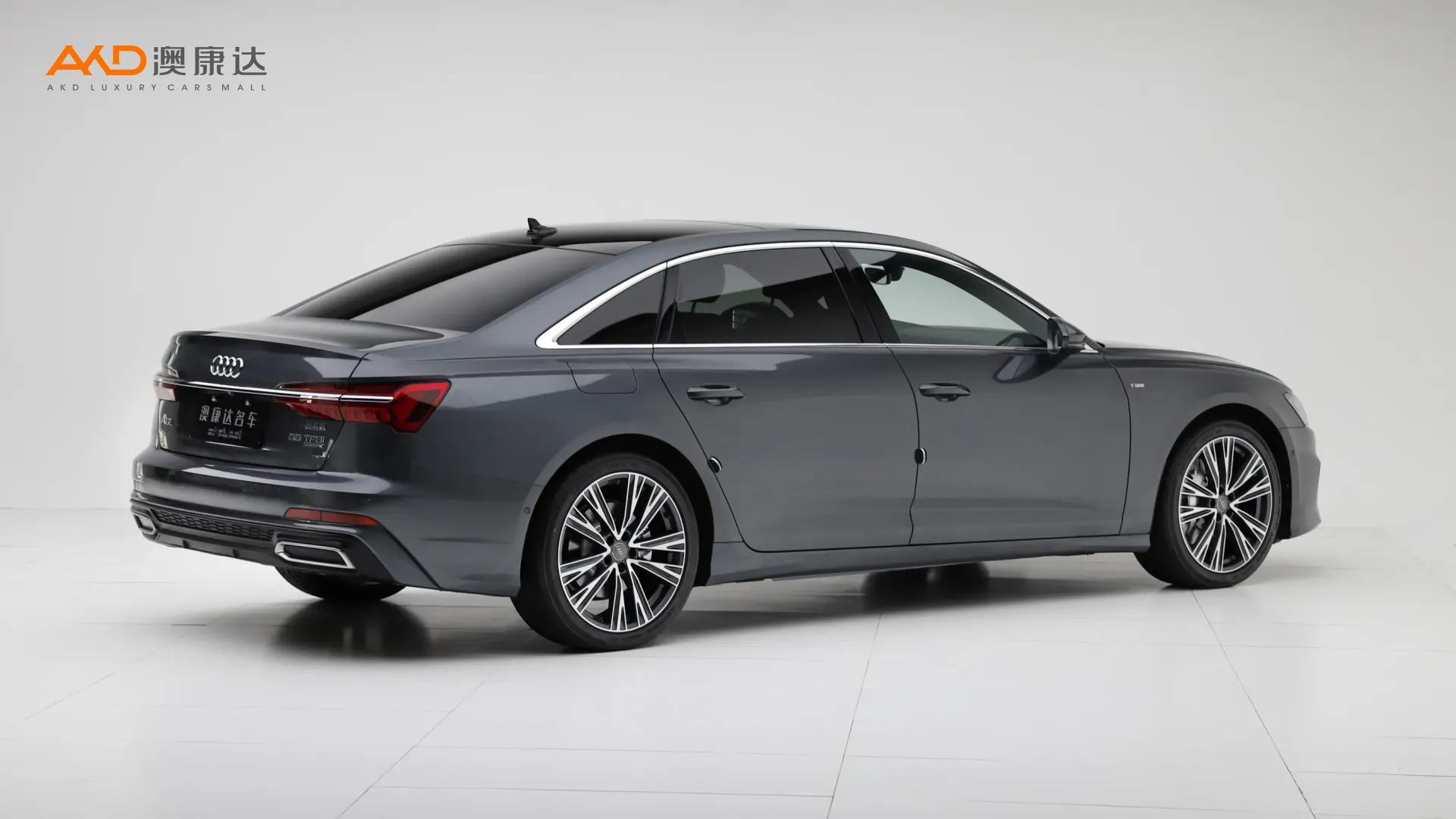 2021款奥迪A6L，车身外观、胎铃、后尾箱图片澳康达名车广场