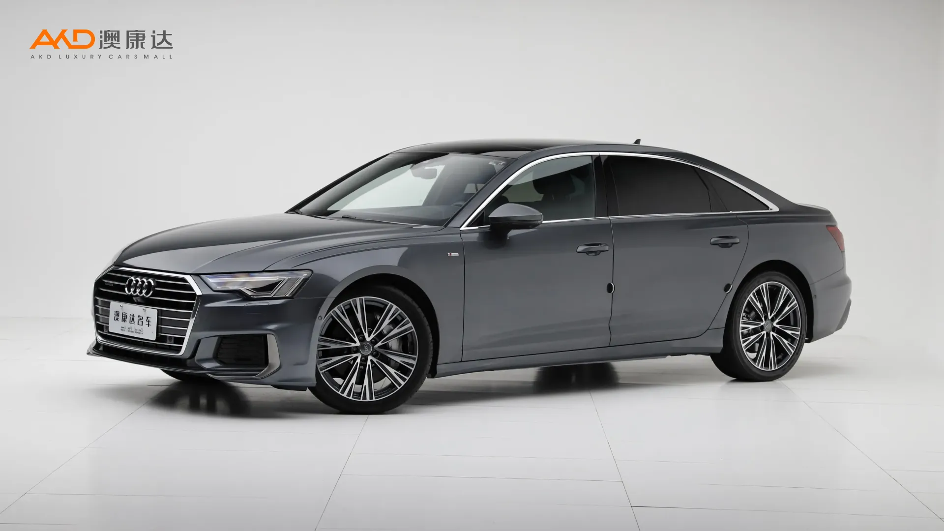 2021款奥迪A6L，车身外观、胎铃、后尾箱图片澳康达名车广场