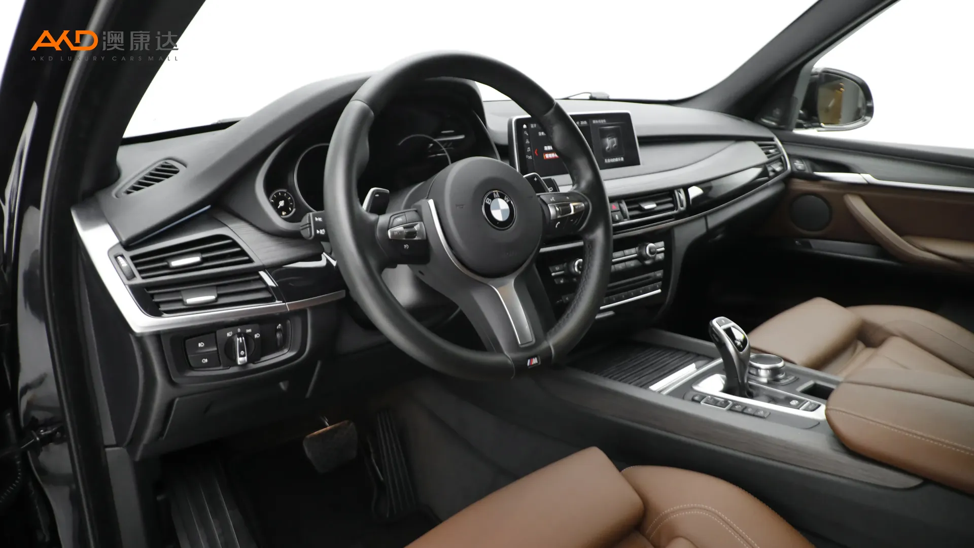2017款宝马X5/35i，棕色内饰、座椅、中控方向盘、仪表台图片3611124澳康达名车广场