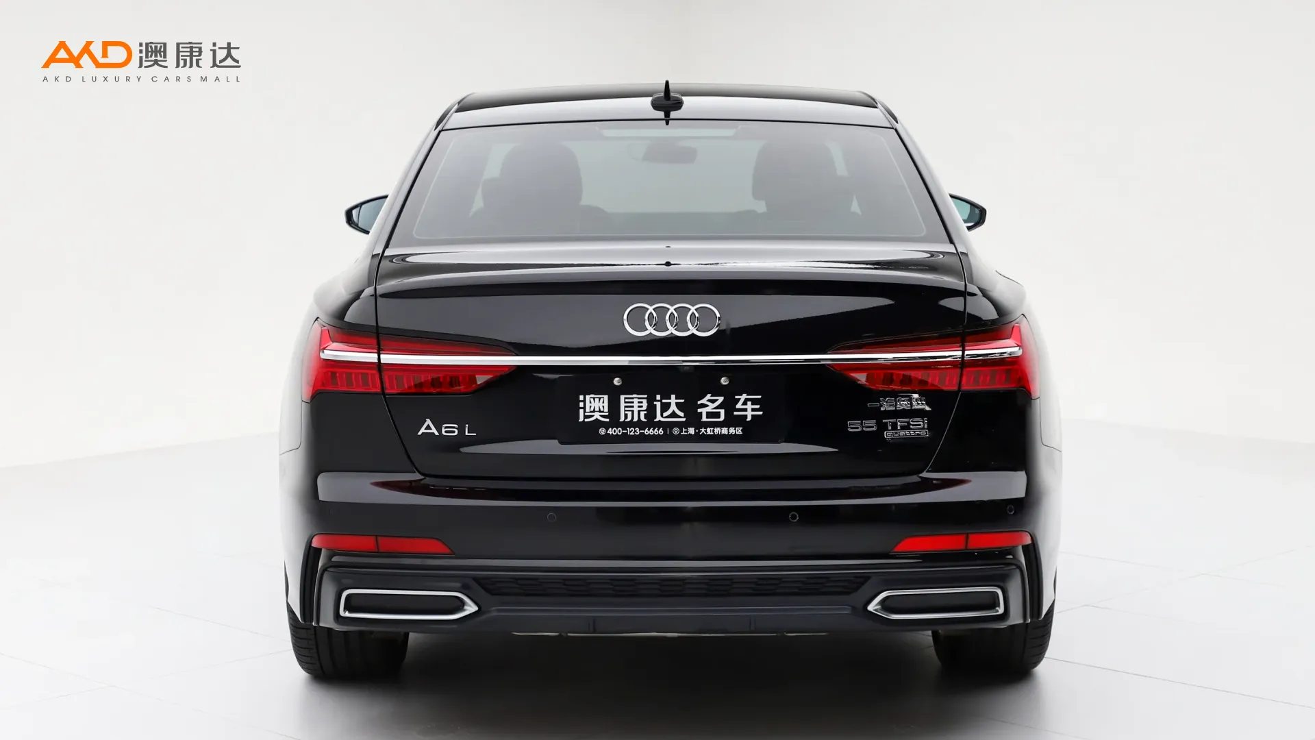 2022款奥迪A6L，车身外观、胎铃、后尾箱图片澳康达名车广场