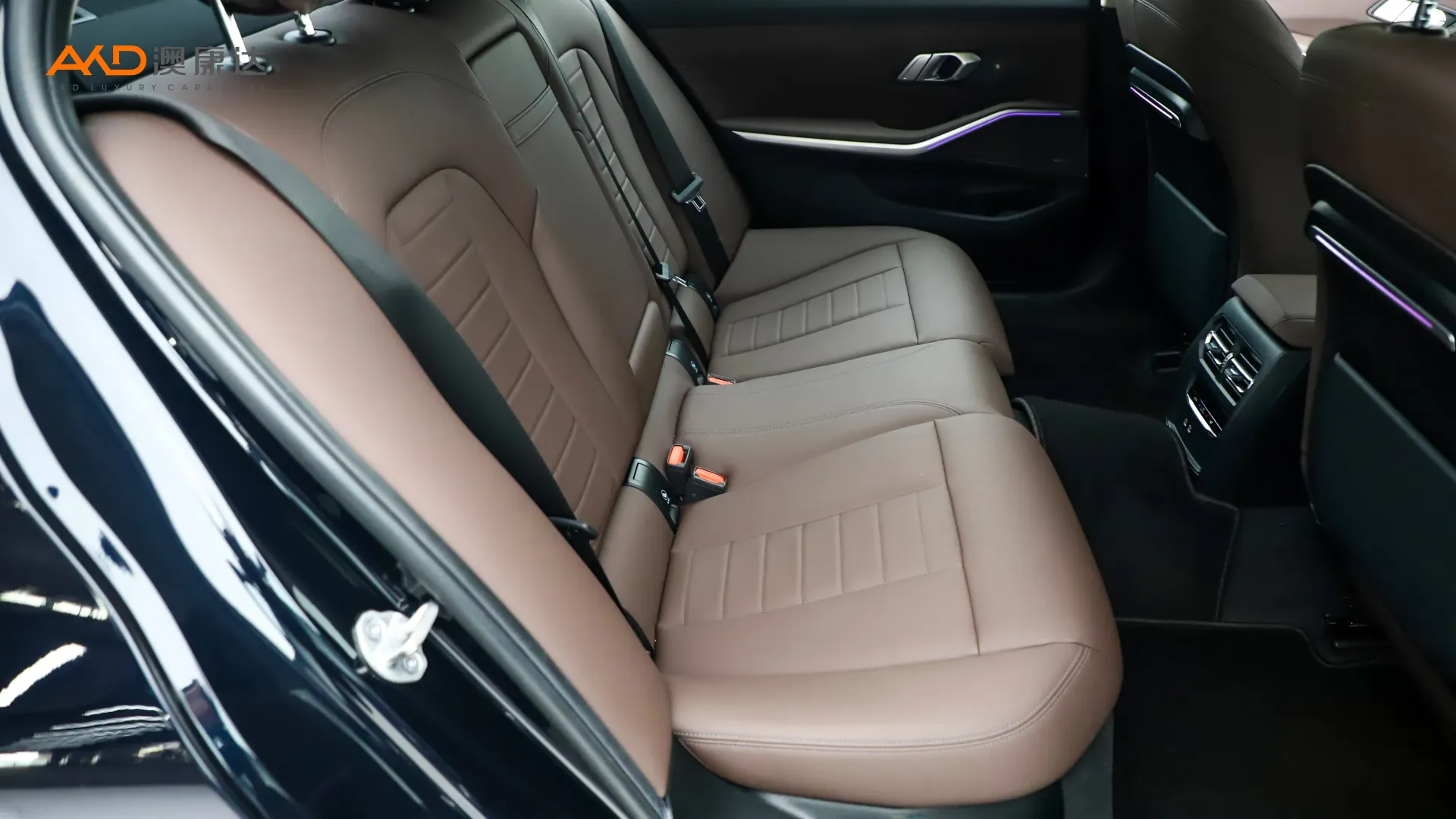 2021款宝马325Li，棕色内饰、座椅、中控方向盘、仪表台图片3795859澳康达名车广场