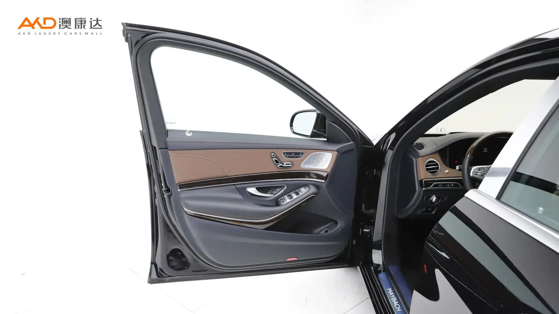 2019款迈巴赫S450，棕色内饰、座椅、中控方向盘、仪表台图片3833692澳康达名车广场