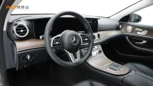 2019款奔驰E300L，黑色内饰、座椅、中控方向盘、仪表台图片3873480澳康达名车广场