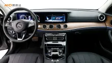 2017款奔驰E300L，黑色内饰、座椅、中控方向盘、仪表台图片3950145澳康达名车广场